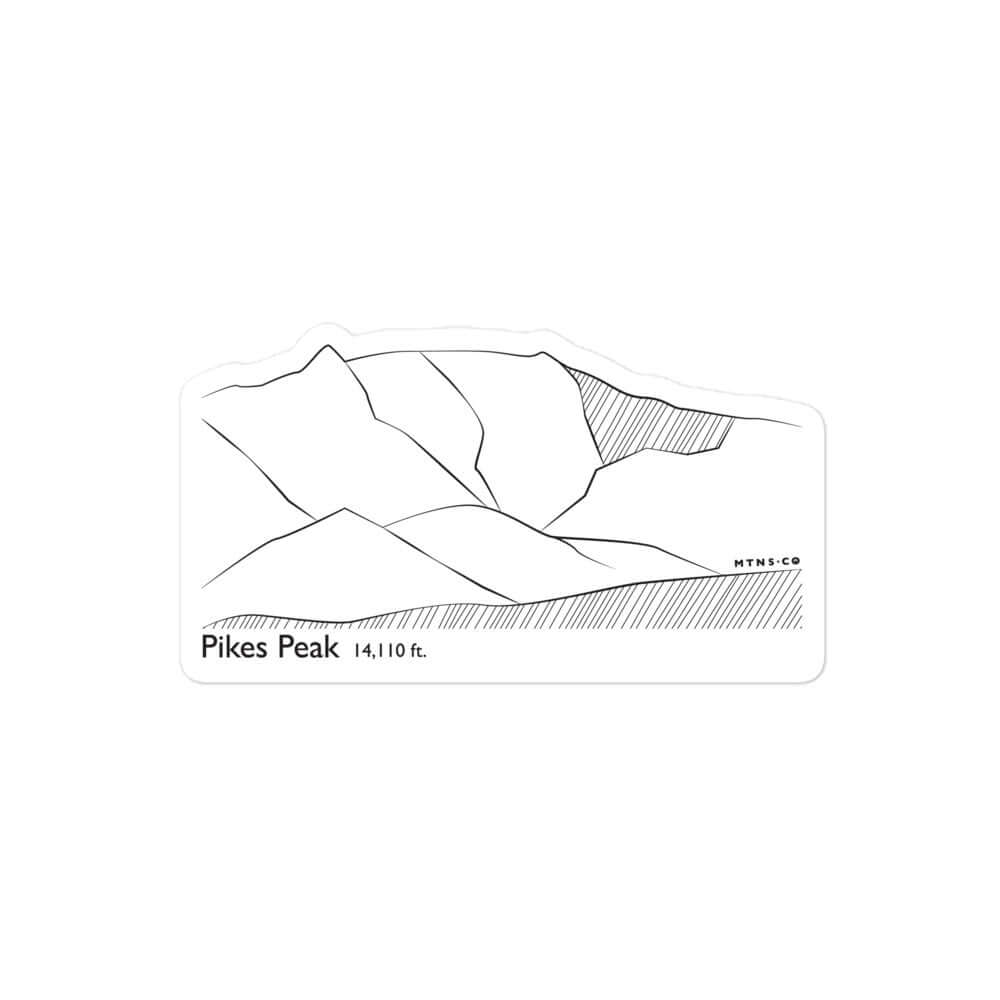 Pikes Peak Sticker – Mtns Co
