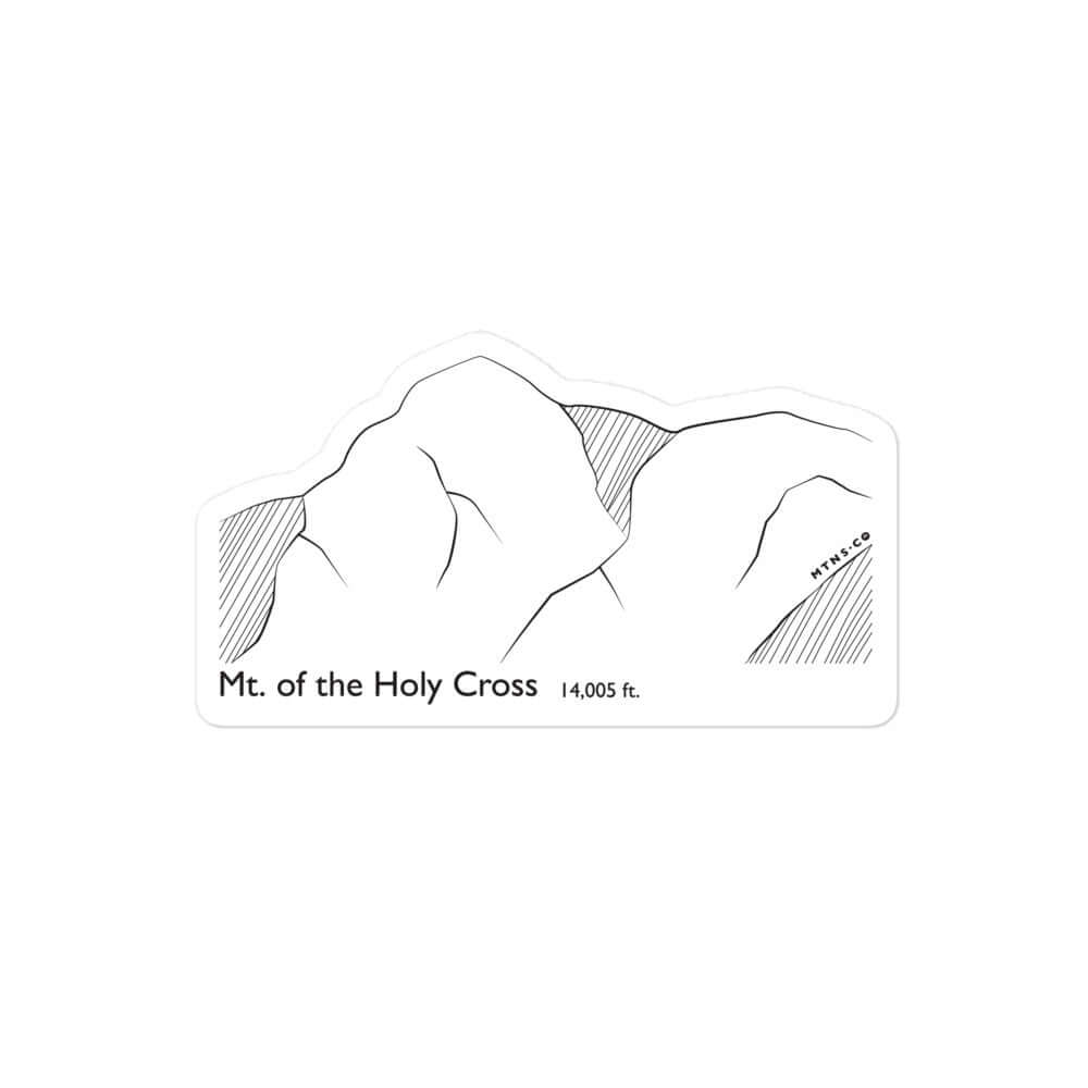 Mt of the Holy Cross Sticker – Mtns Co